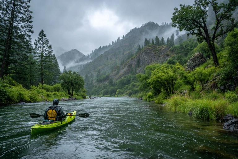 Kayaking in Rainy Weather: How to Paddle Safely and Comfortably